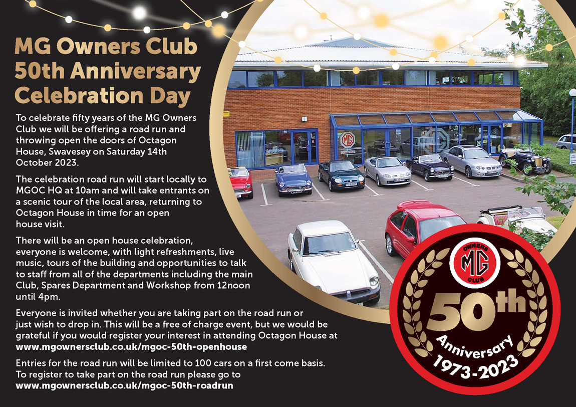 Home | The MG Owners' Club